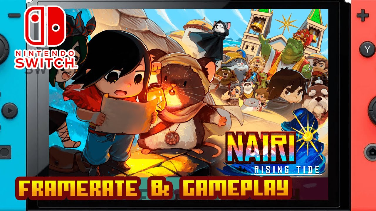 NAIRI: Rising Tide - (Nintendo Switch) - Framerate & Gameplay - YouTube