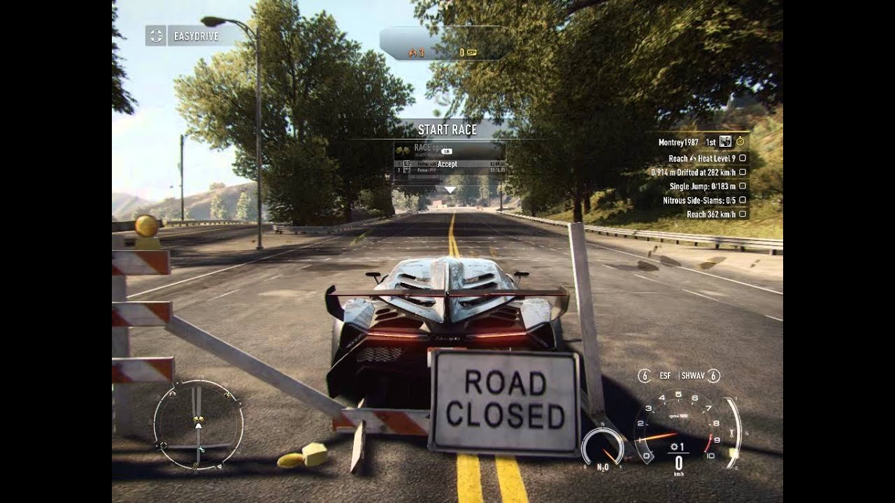 NFS Rivals - How to jump a distance of 183 meters (and more) - YouTube