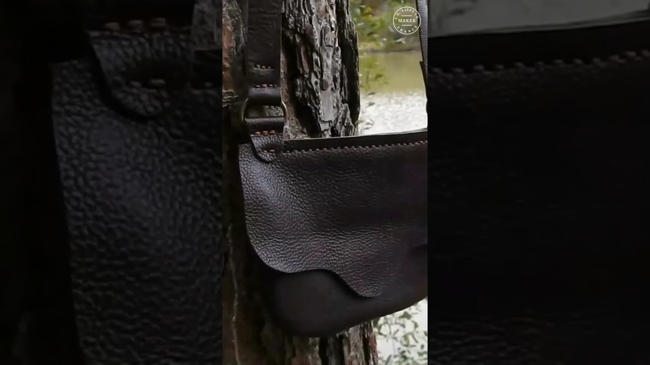 Handmade leather Mountain Man bag - Follow me : https://www.instagram ...