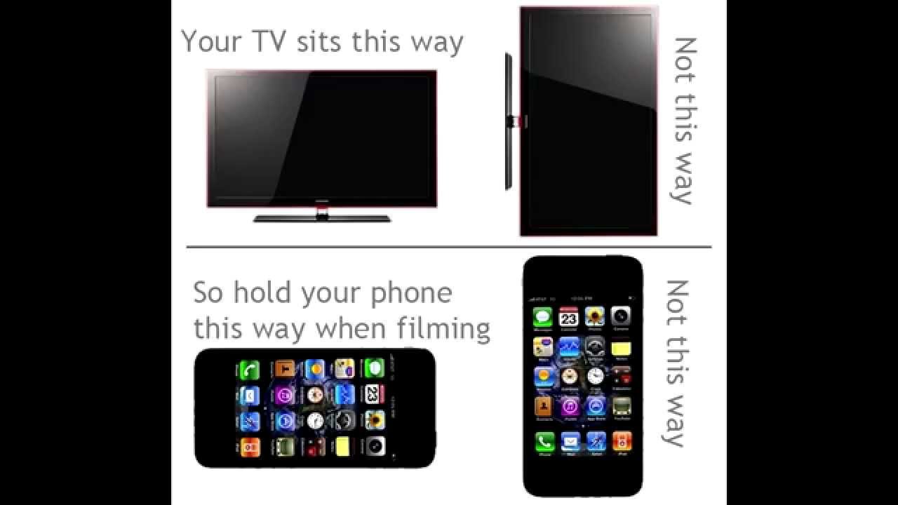 Say No To Vertical Video! - YouTube
