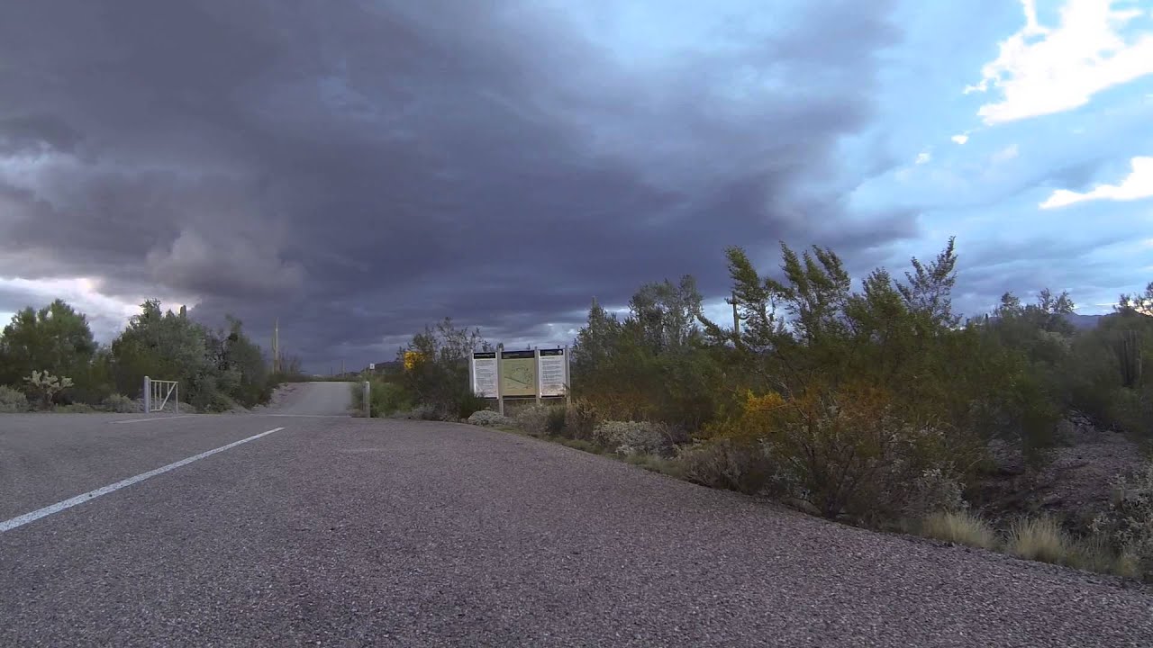 Puerto Blanco Drive in Organ Pipe Cactus National Monument from ...