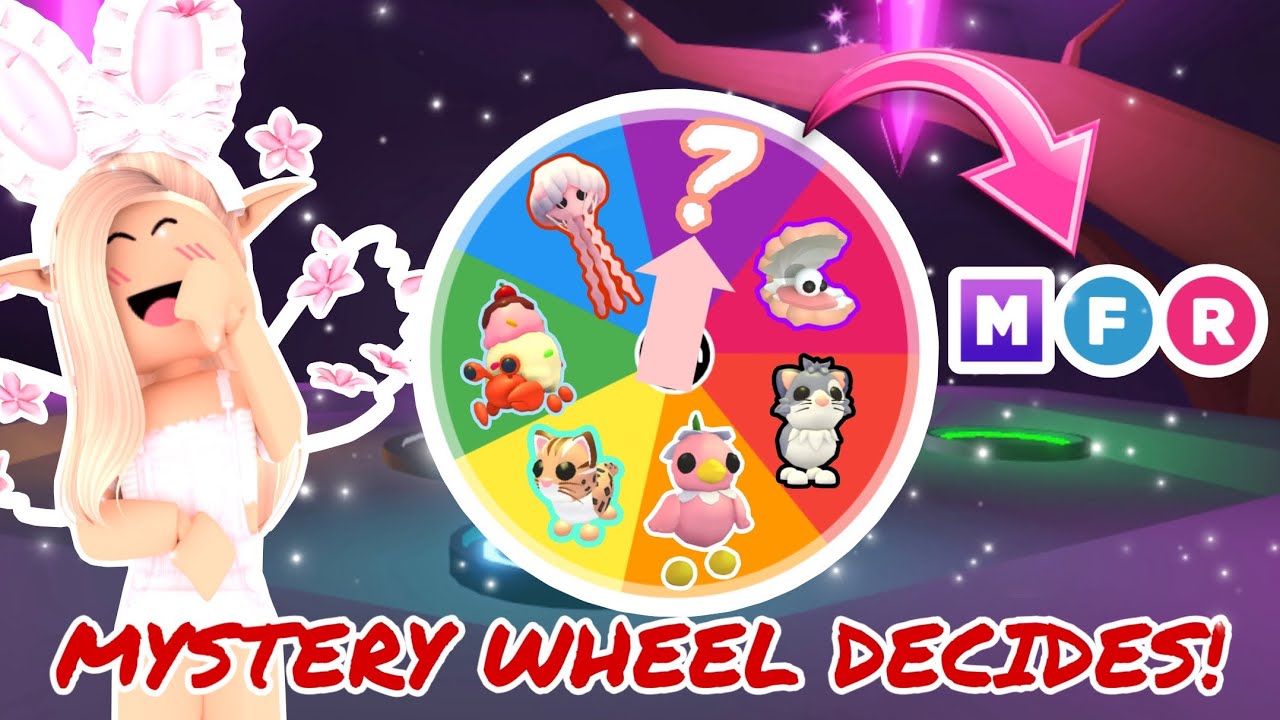 MYSTERY WHEEL DECIDES What PETS I Make *MEGA NEON* In Adopt Me! (PART ...