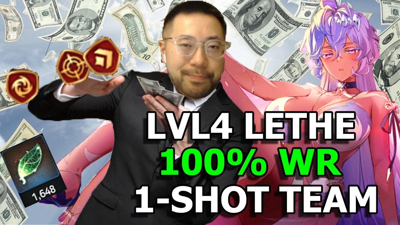 [Epic Seven] A Midsummer Paradise - Lethe - Level 4 One Shot Team - YouTube