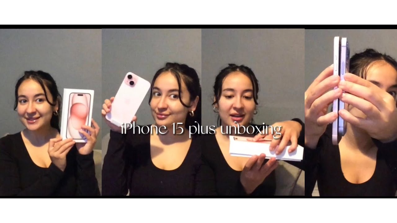 IPHONE 15 PLUS UNBOXING + SET UP + IPHONE 12 COMPARISON - YouTube