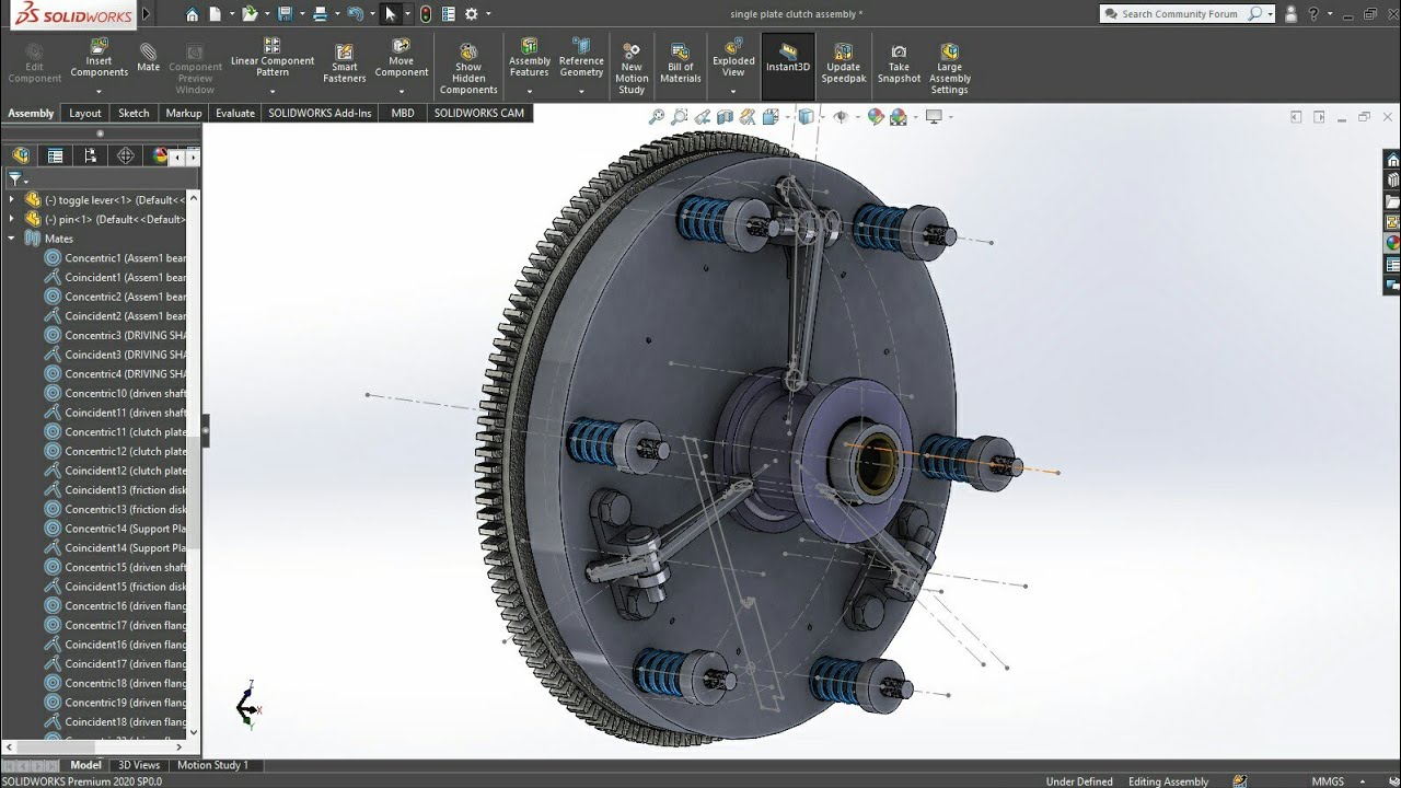 Single Plate Clutch part - 6 @Knowledge_Centre_03 - YouTube