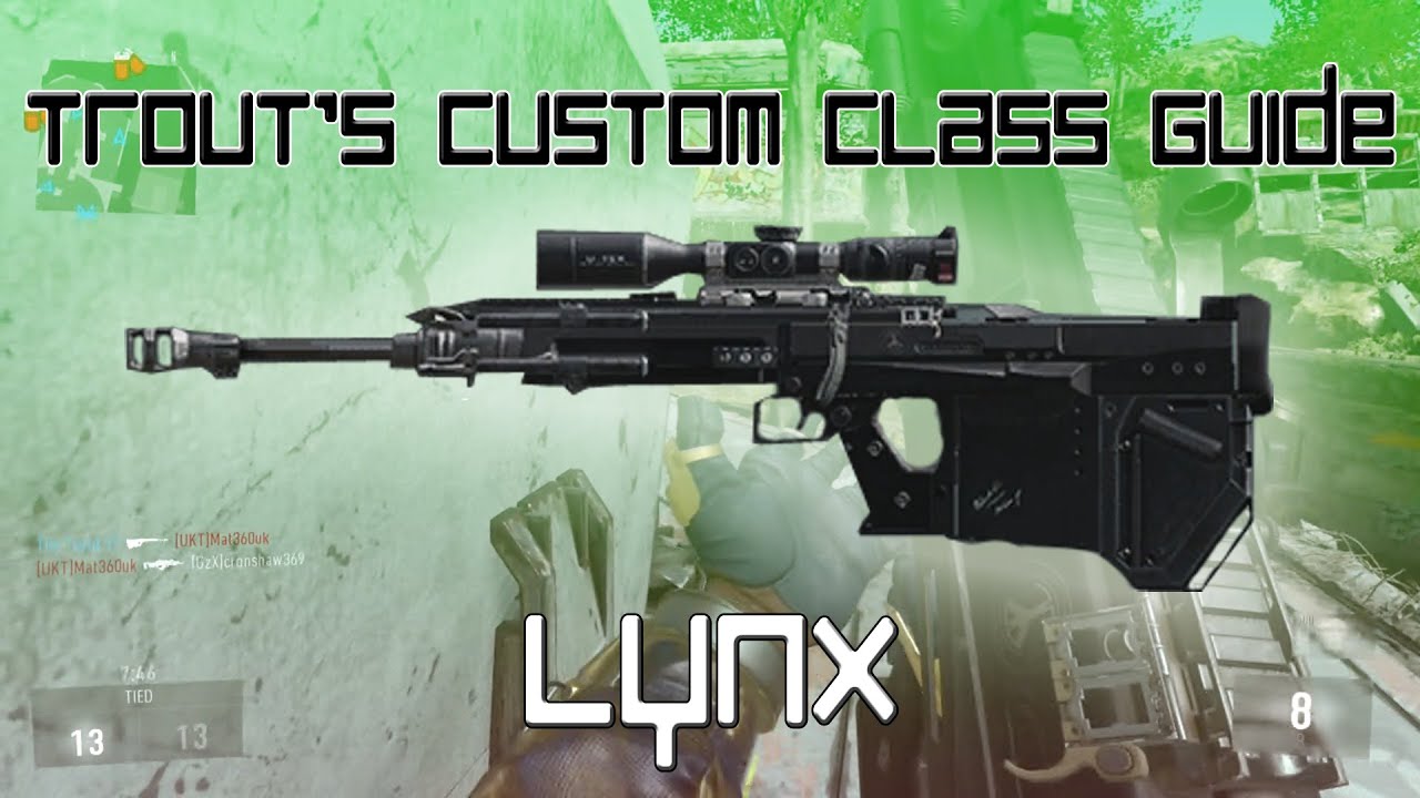 Trout's Advanced Warfare Custom Class Guide: Lynx - YouTube