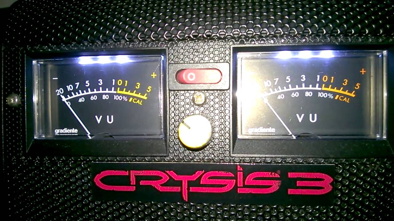 PC VU Meter - YouTube