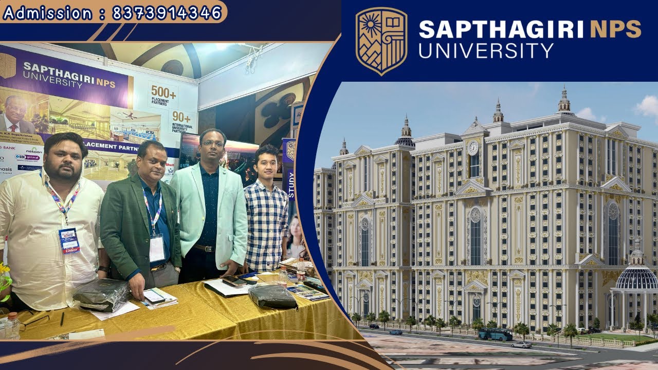Sapthagiri University Bangalore Sapthagiri NPS University | Teacher Review | Admission ...