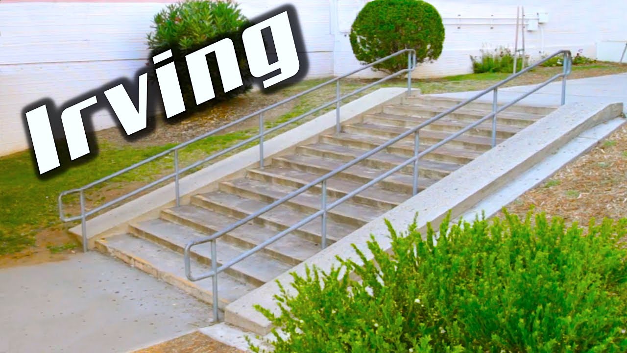 Iconic Skate Spots #87 - Irving - YouTube