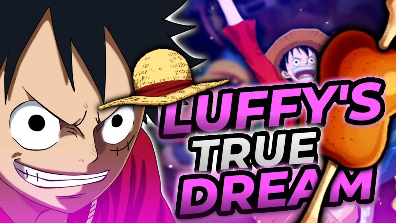 LUFFY TRUE DREAM IN HINDI | luffy ka dream hai par..... 🖤 - YouTube