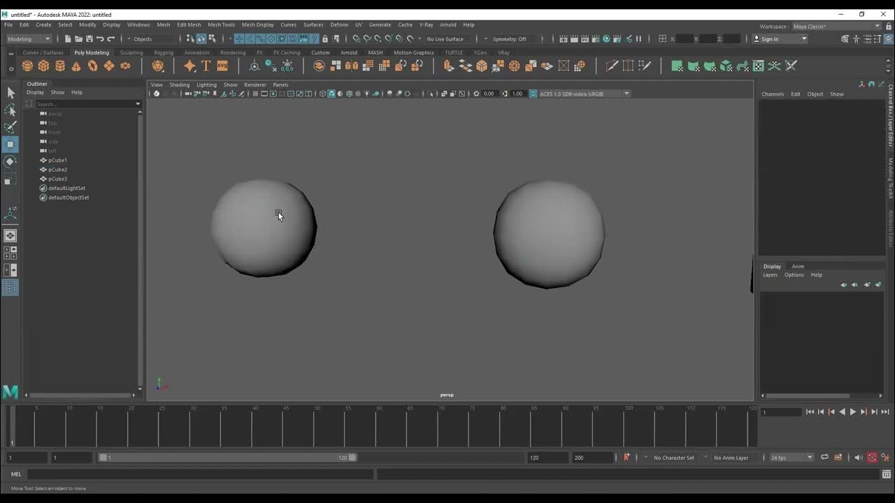 Day 02 - More about polygons, components and editing meshes.mp4 - YouTube