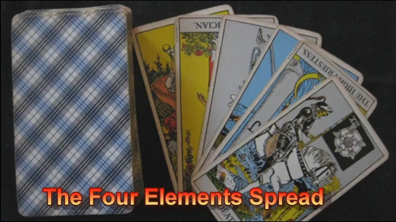 Tarot Spreads: The Four Elements Spread - YouTube