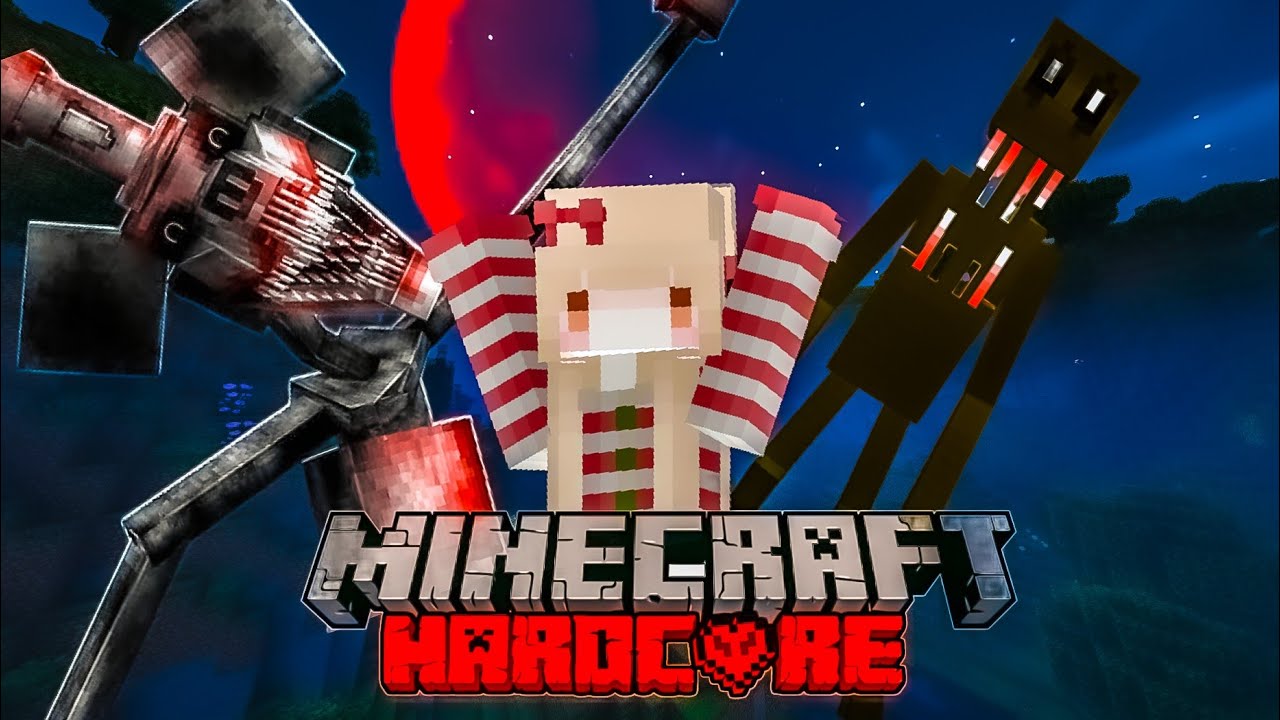 เอาชีวิตรอดให้ถึง10วันในโลกสยองขวัญ Minecraft Horror Mod pack - YouTube