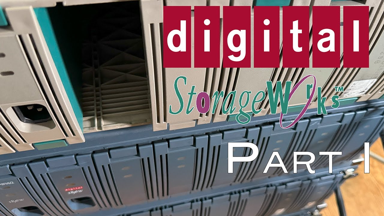 DEC / Digital StorageWorks Shelf - Part 1 - An Overview - YouTube