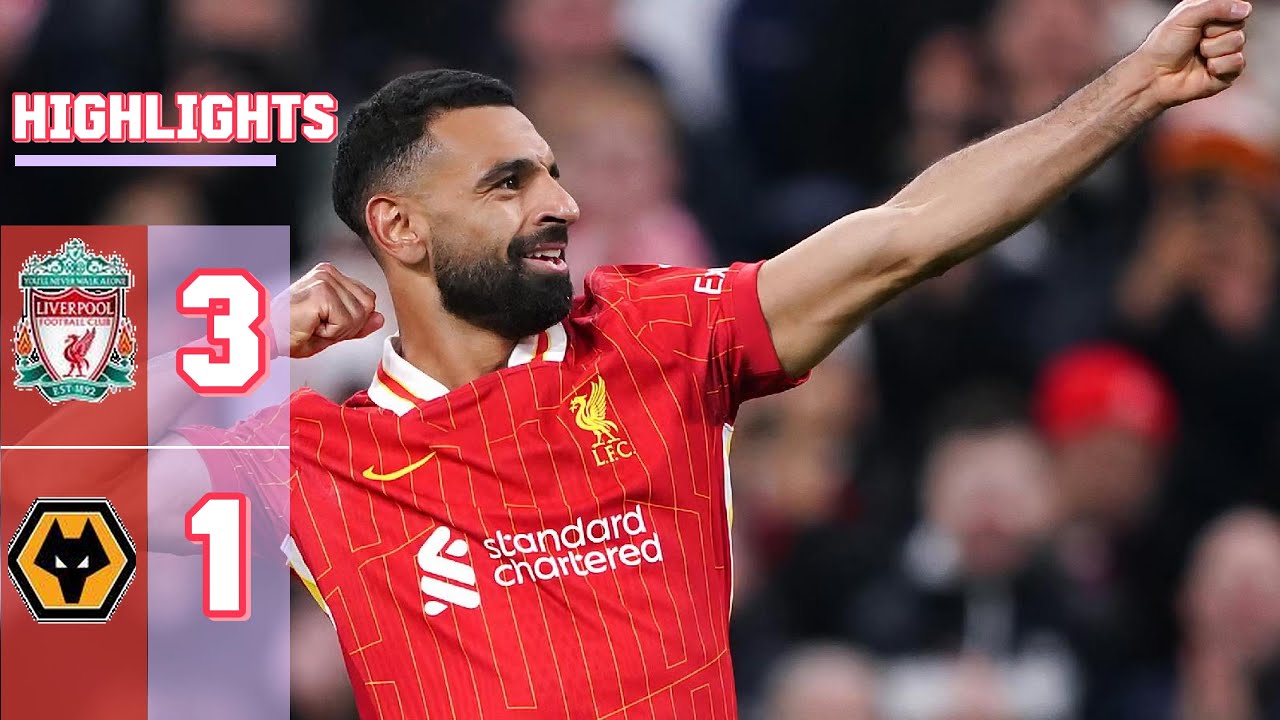 LIVERPOOL FC 3 - 1 WOLVERHAMPTON || Match Highlight - YouTube
