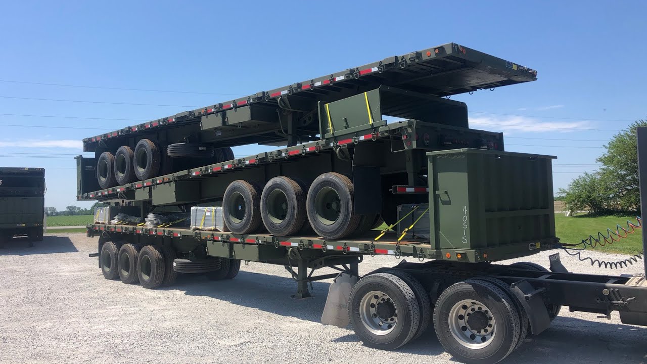 #28. Hauling Stacked Trailers For The Government While Doing Power Only ...