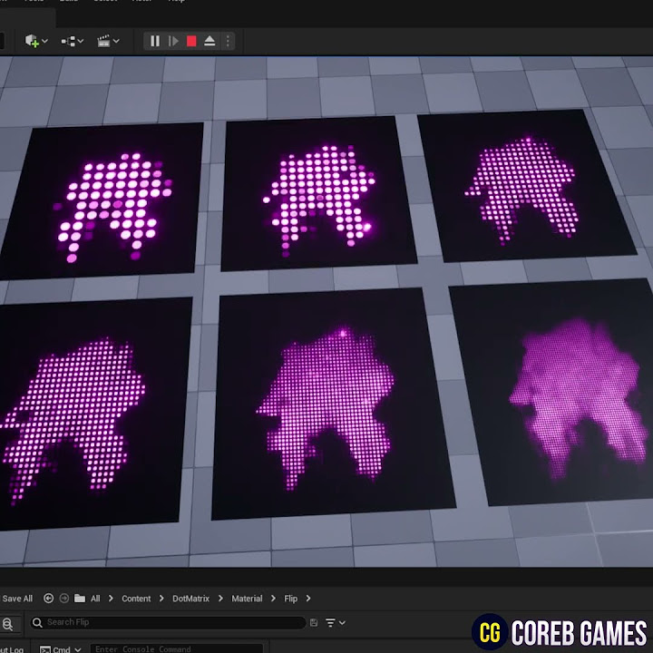 UE5 l Dot Matrix Shader in Unreal Engine #shorts - YouTube