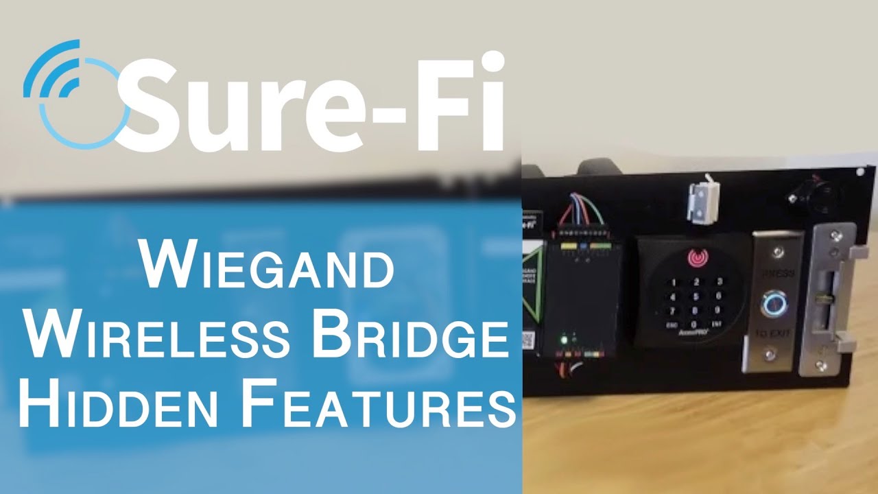 Wiegand Wireless Bridge Hidden Features - YouTube