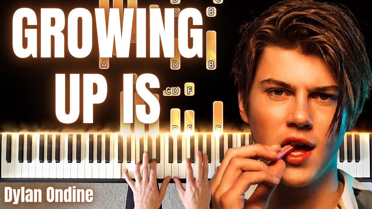 GROWING UP IS ____ Ruel - Piano Tutorial (HARD) - YouTube