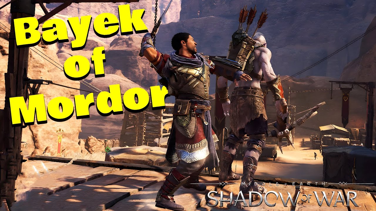 Bayek of Mordor: Baranor's Masterful Stealth kills - Shadow of War DLC ...