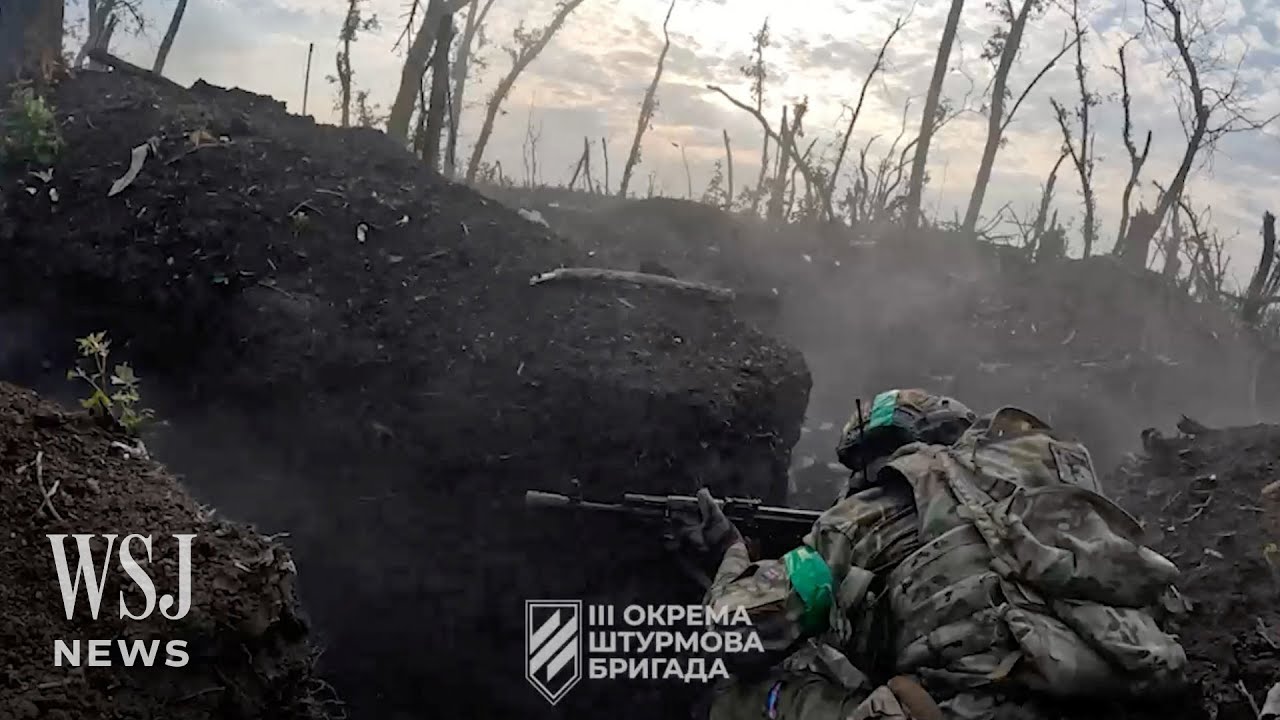 Watch: Ukrainian Troops in Fierce Trench Battle Near Bakhmut | WSJ News ...