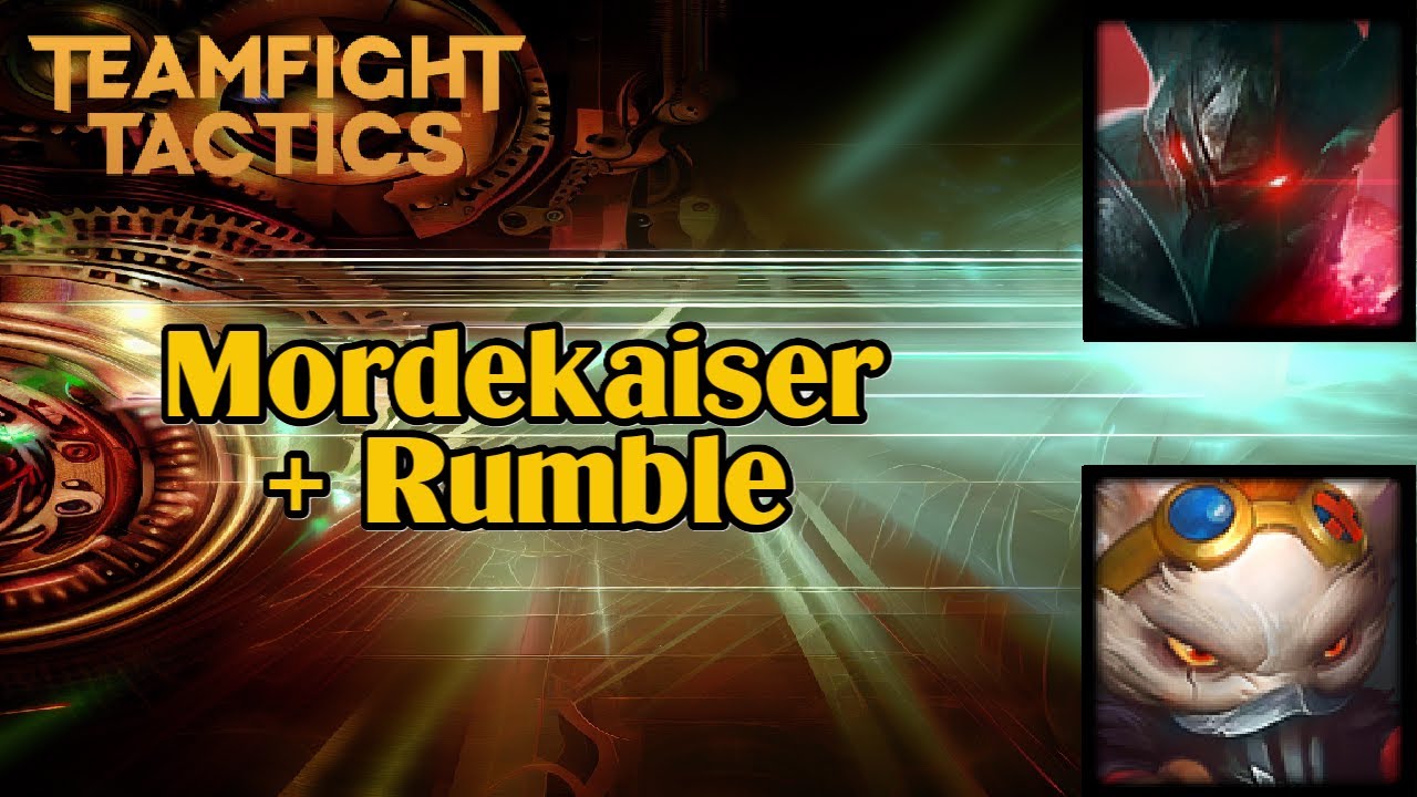 Mordekaiser + Rumble (6 Conqueror + 4 Emissary) - TFT Set 13 - YouTube
