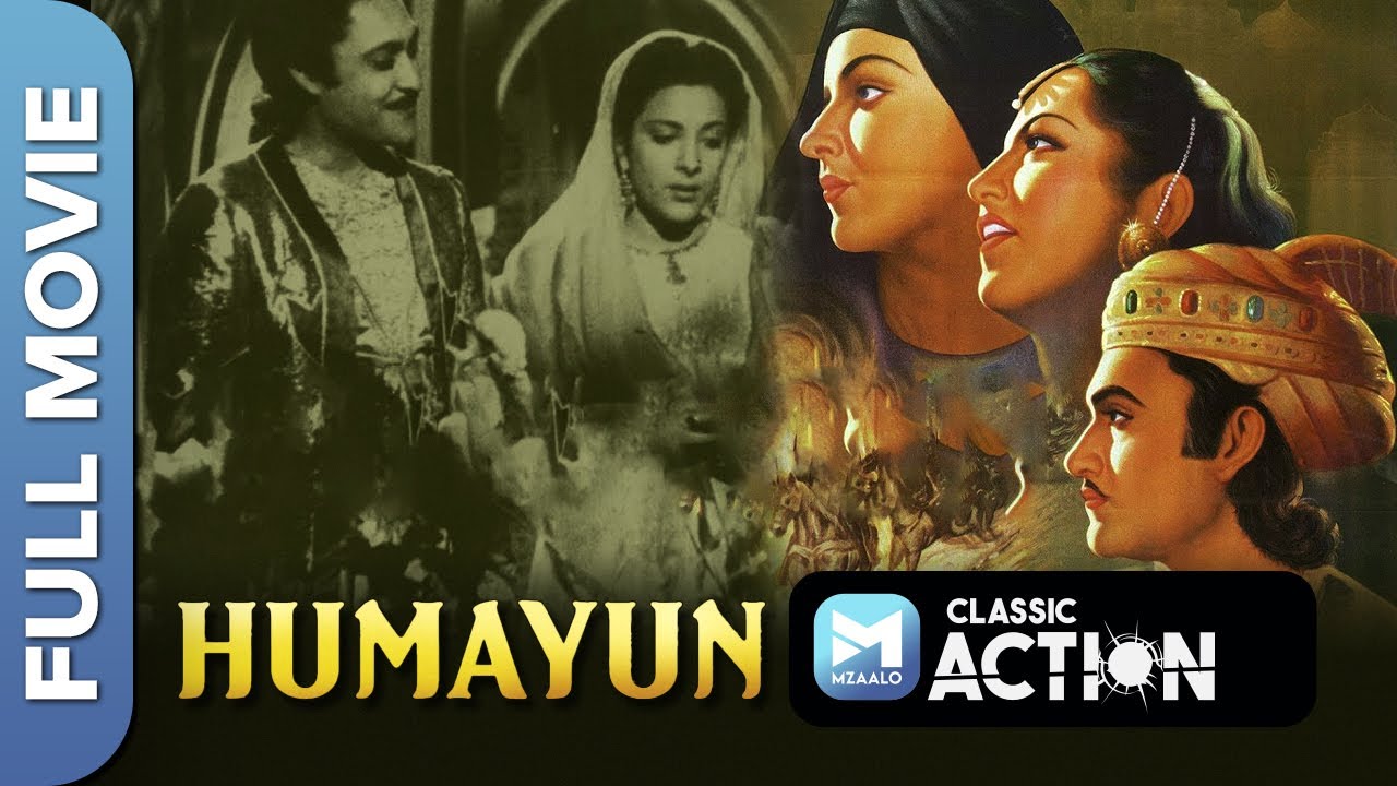 हुमायूं ( 1945 ) | Humayun | Full Movie | Ashok Kumar, Veena, Nargis ...