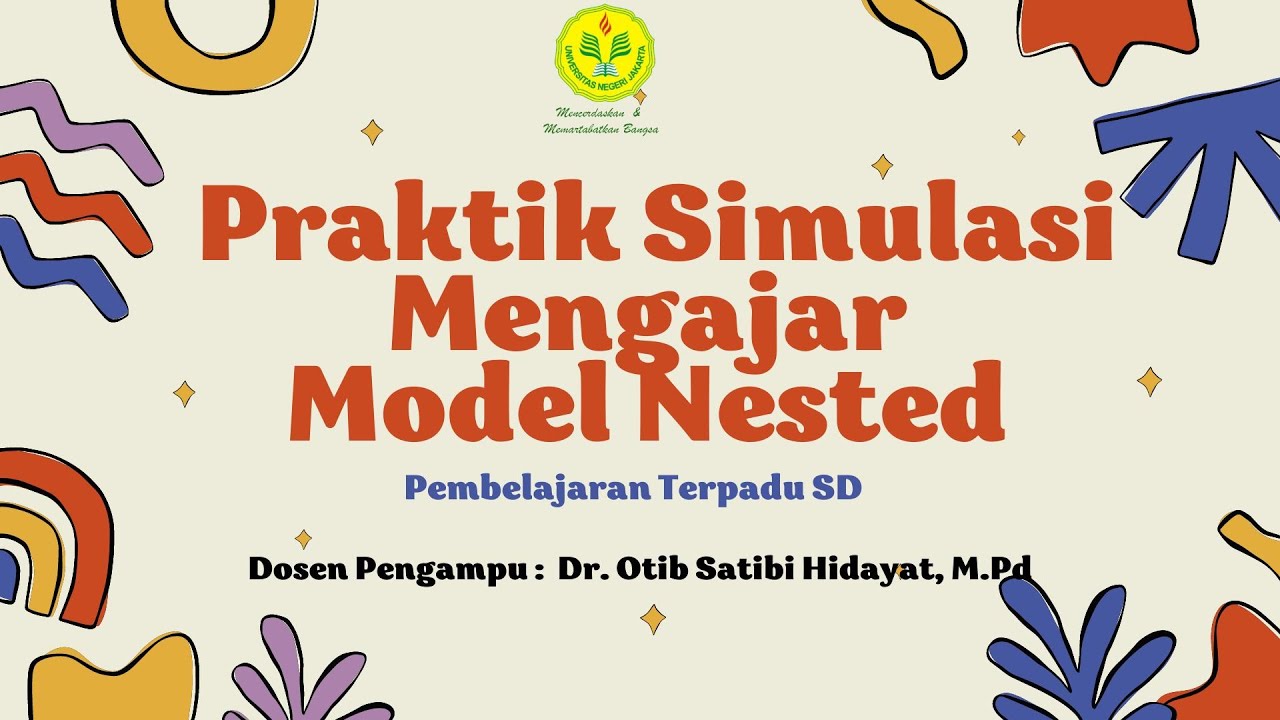 Simulasi Pembelajaran Terpadu SD, Menggunakan Model Nested - YouTube