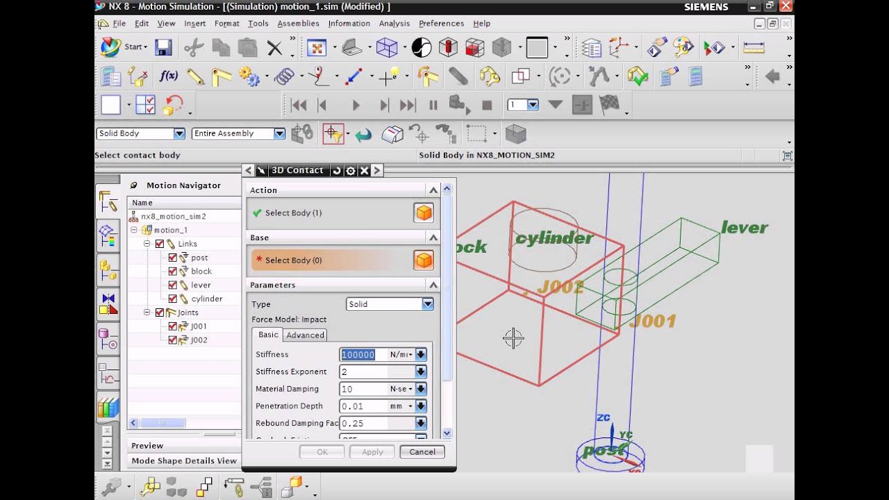 nx8 motion basics - YouTube