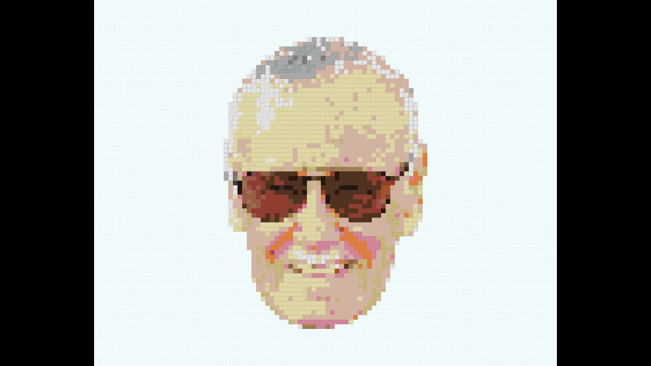 Minecraft Roller Coaster Stan Lee and Marvel Tribute - YouTube