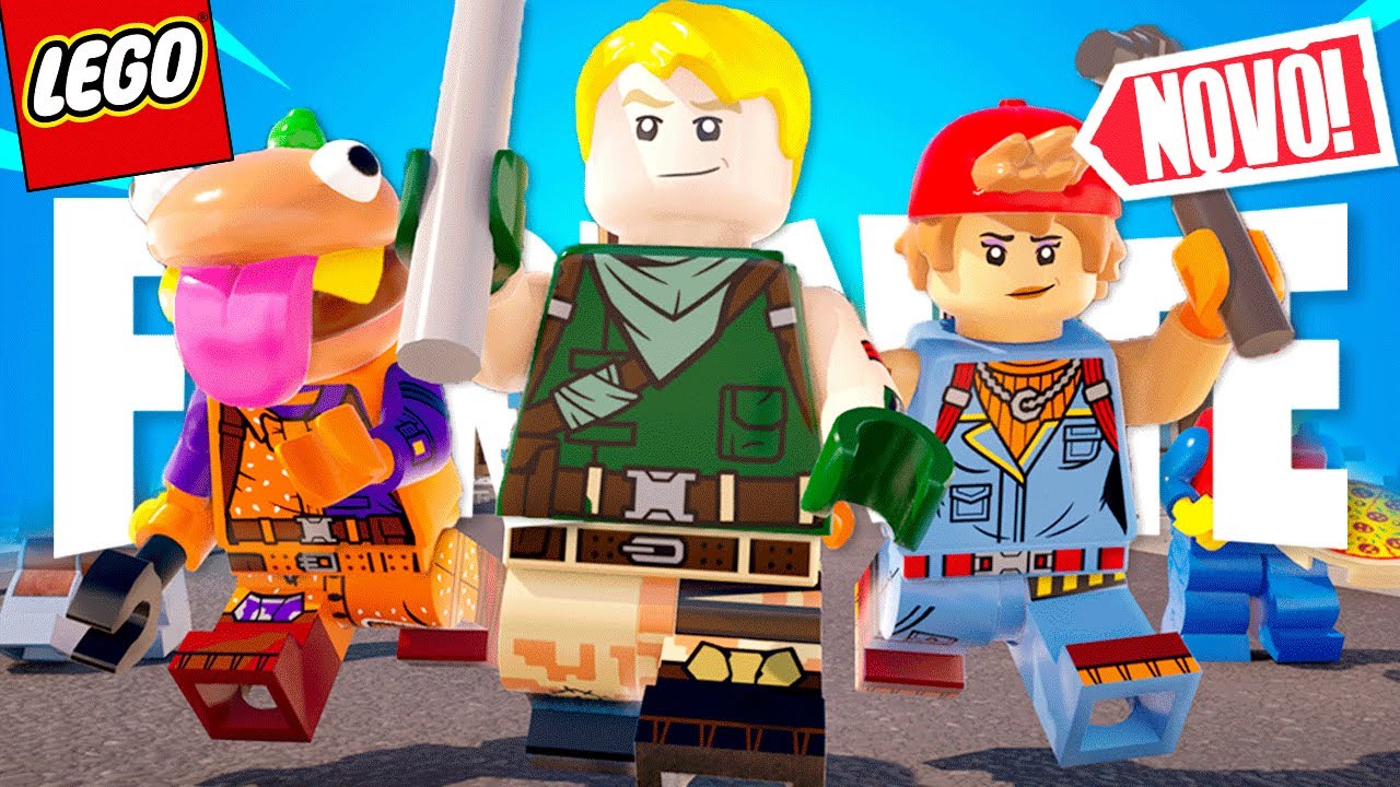 O NOVO Mapa Oficial de LEGO no FORTNITE - YouTube
