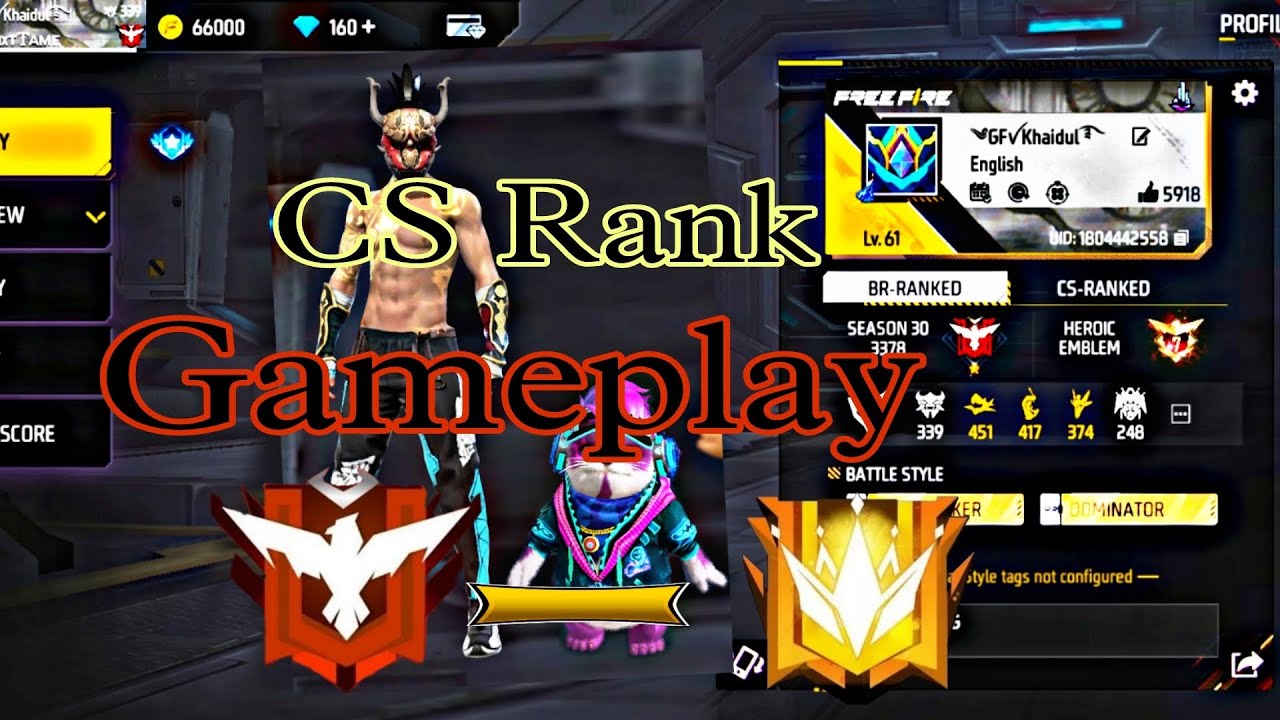 CS Rank Gameplay || 4 V 4||Best Gameplay 😱😱 - YouTube