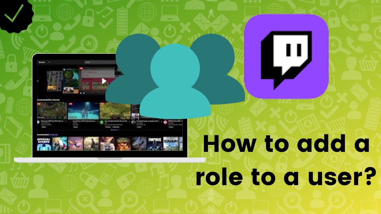 How to add a role to a user on Twitch? - YouTube