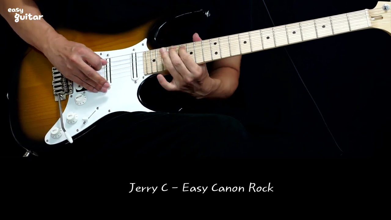 Easy Canon Rock Guitar Cover Played by JW - YouTube