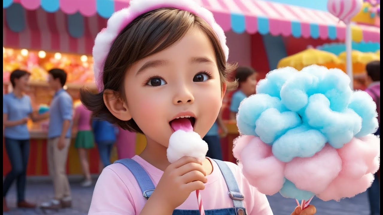 Cotton Candy, Sweet and Light Delight | Fun Sweet Treat Song for ...