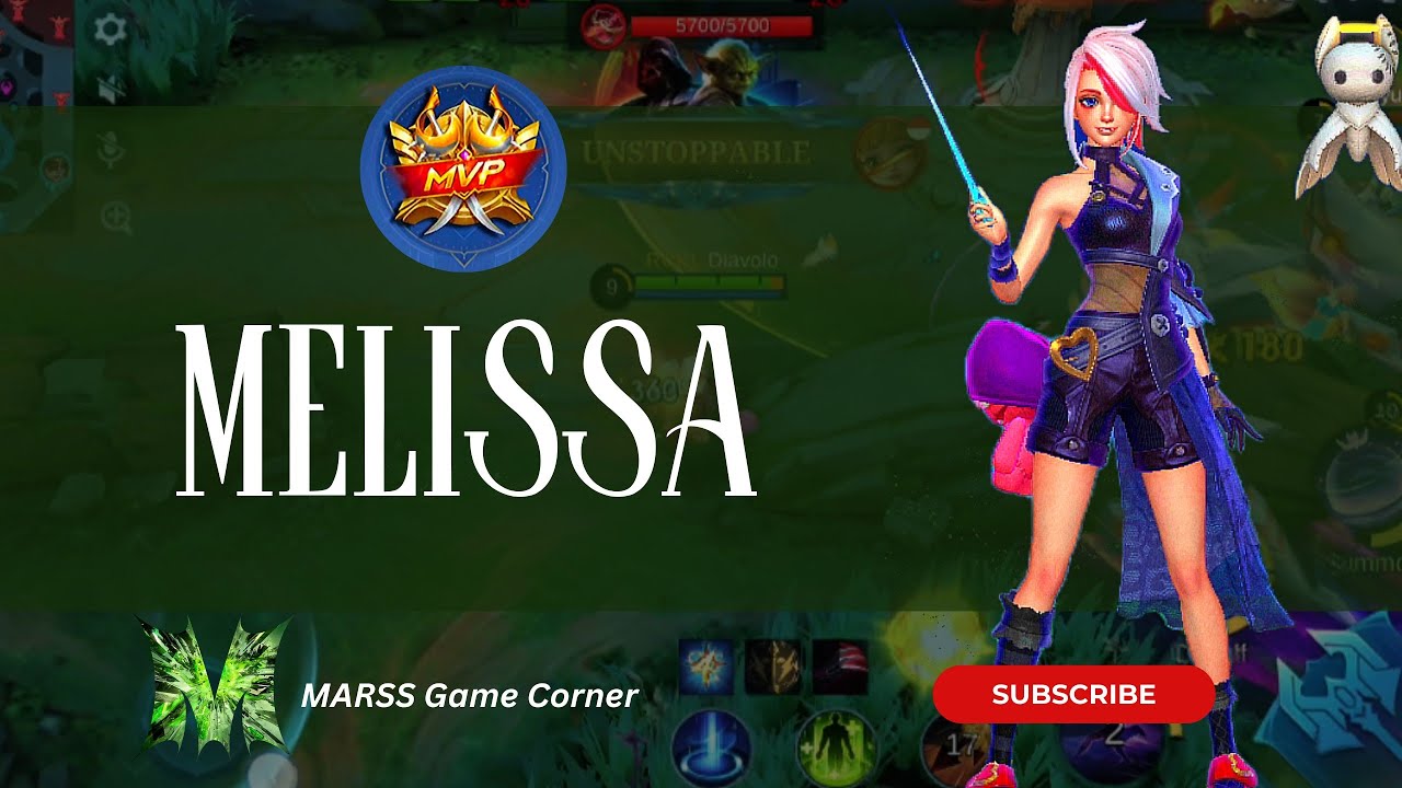 MELISSA GAMEPLAY MOBILE LEGENDS | SOLO PLAYER | BUILD & EMBLEM | MLBB ...