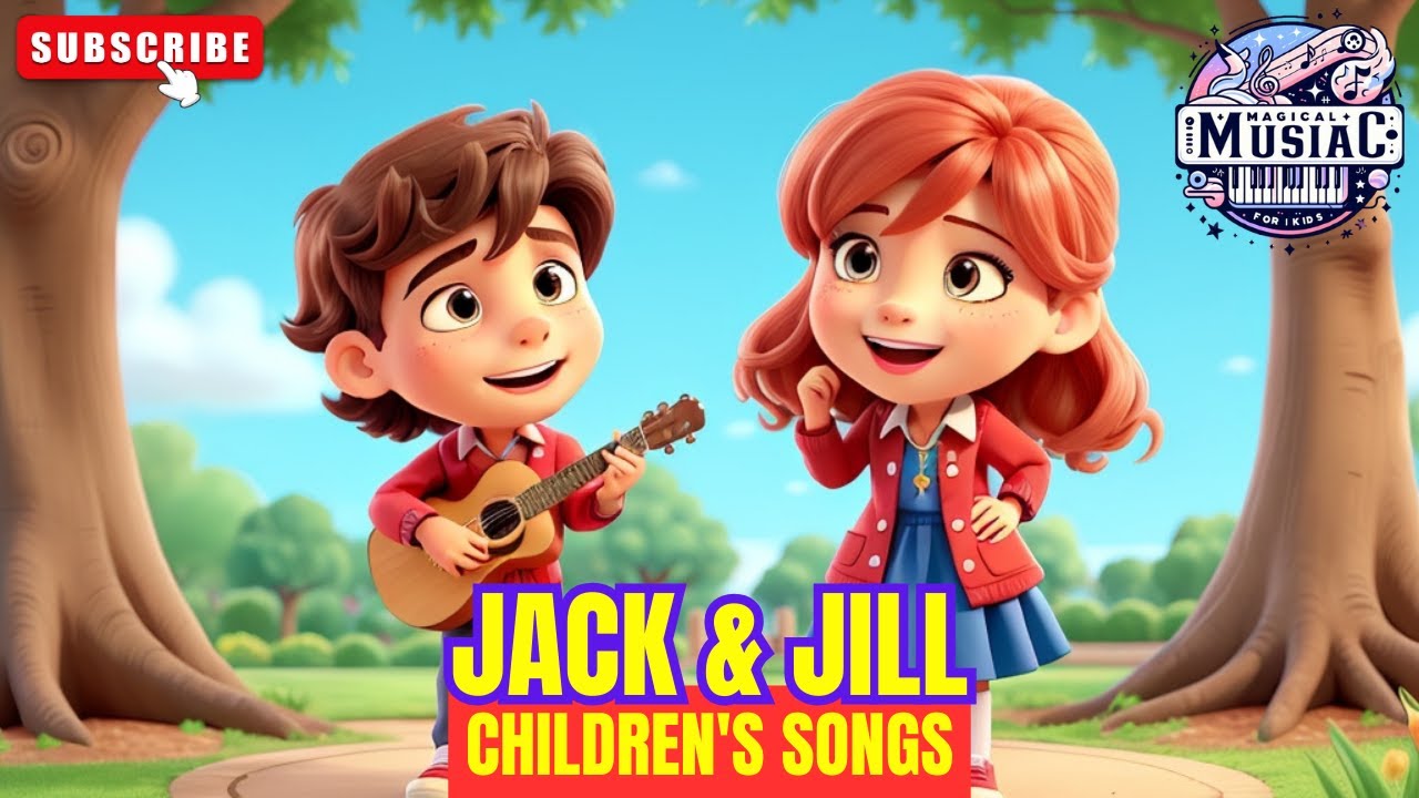 🎵 The Best Children's Songs: Jack and Jill + Lyrics 🏞️ #kidsmusic # ...