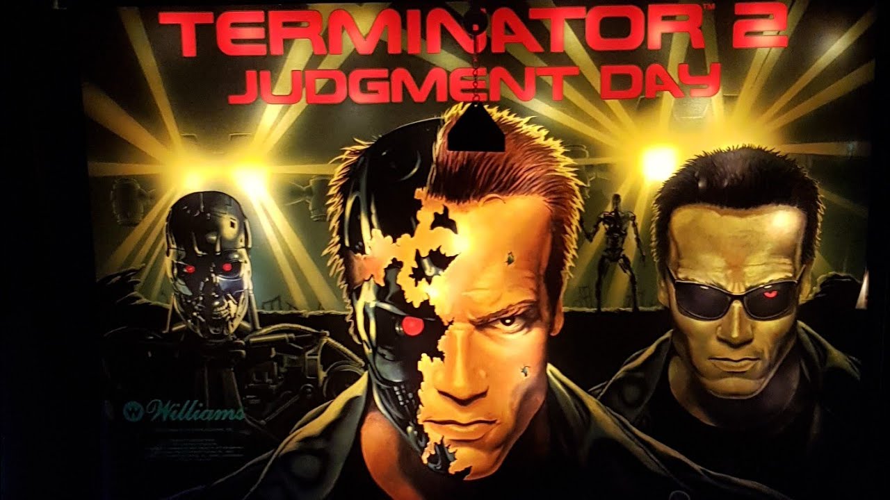 Terminator 2 Pinball, 4k gameplay, terminator color dmd, profanity rom ...