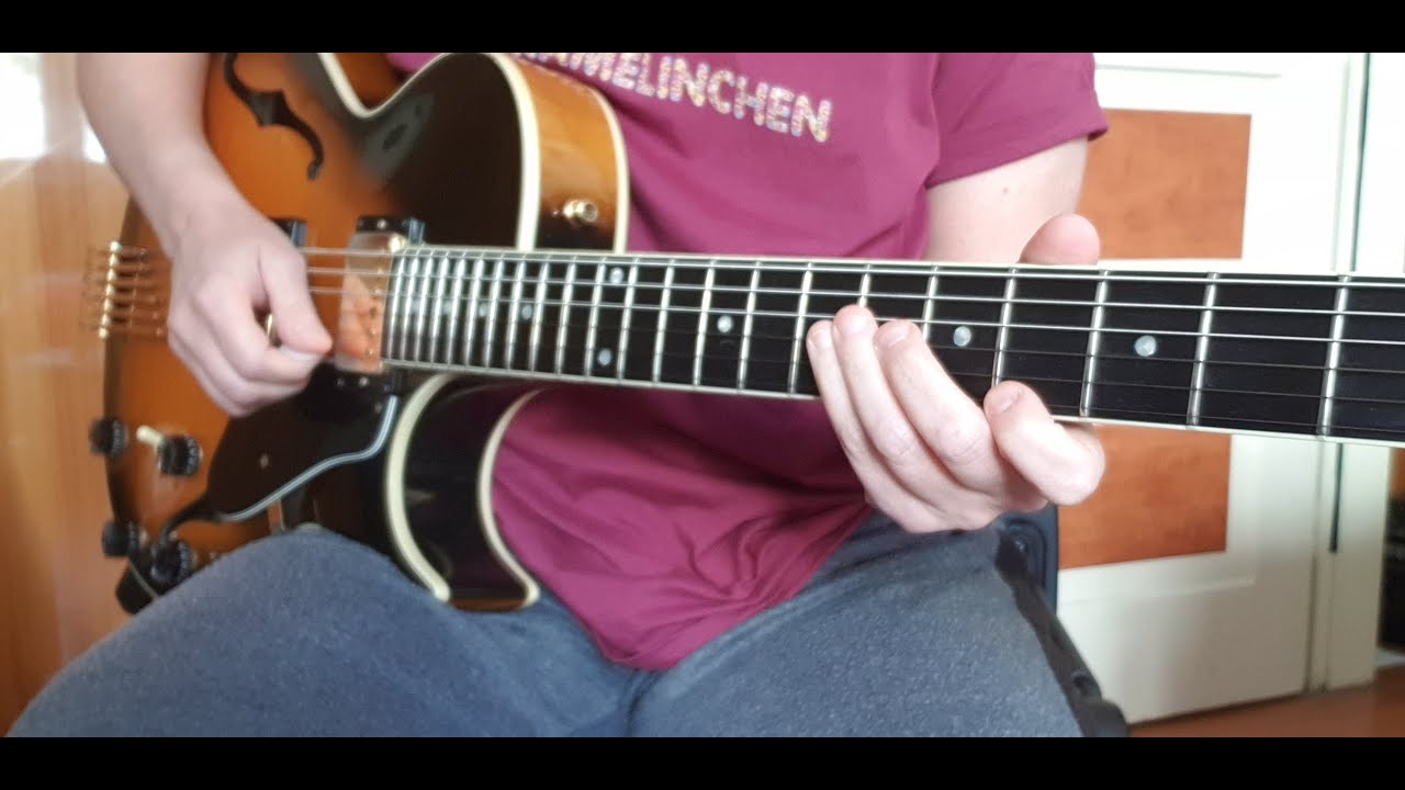 ML 63 : II V I Chord Substitutions 1 - Embedded Tritone - Chord Melody ...