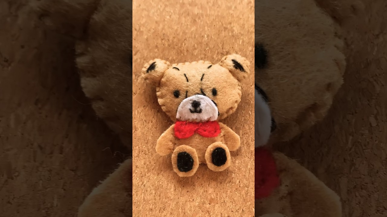 I made Tiny Chum from felt! #preppy #cute #sanrio #tinychum #fyp - YouTube