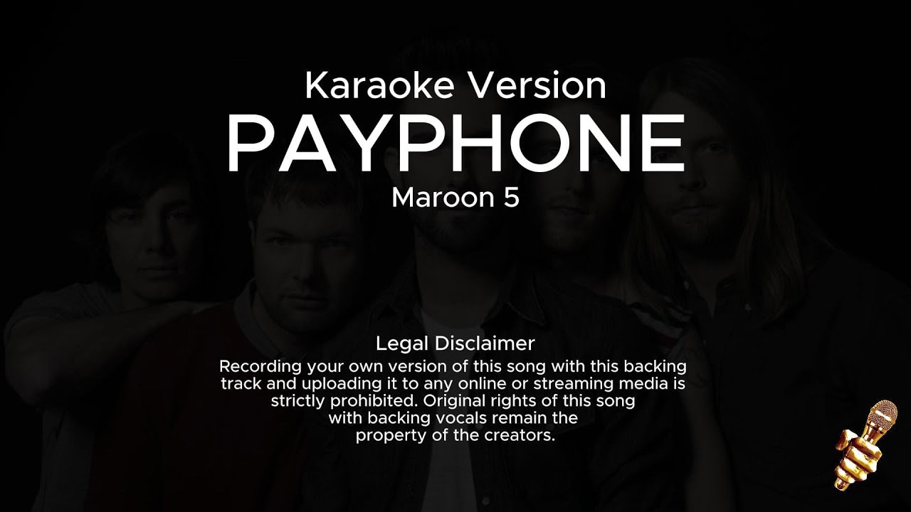 Maroon 5 - Payphone (Karaoke Version) - YouTube