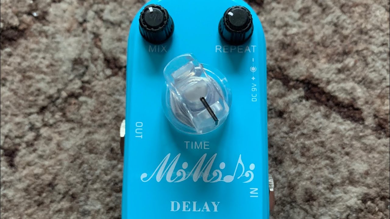 Unboxing and demo of this MiMiDi delay pedal - YouTube