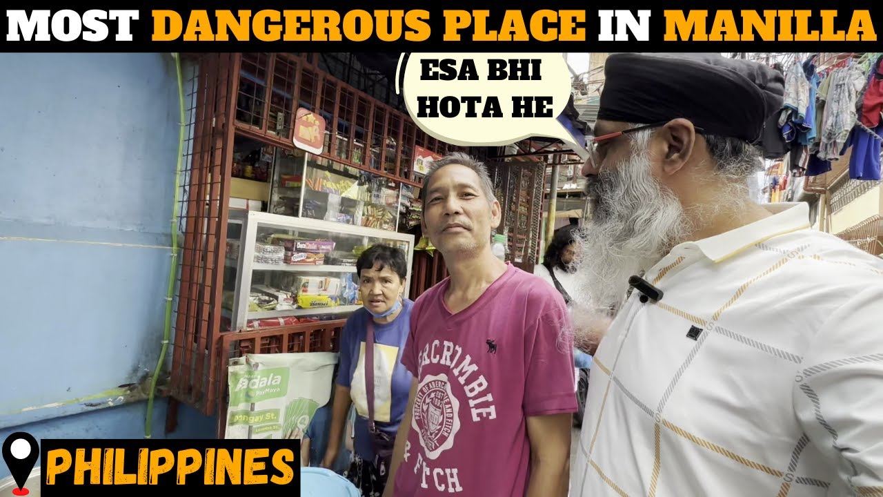 MOST DANGEROUS PLACE IN MANILLA | #philippines - YouTube