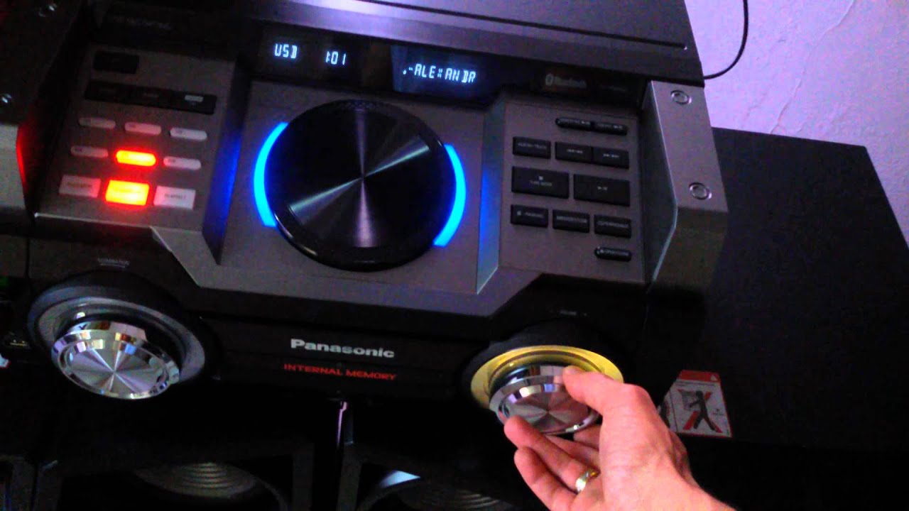 TESTANDO O NOVO MINI SYSTEM DA PANASONIC MAX8000 - YouTube