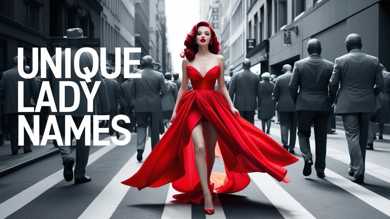 50 Unique Lady Names and the meanings - YouTube
