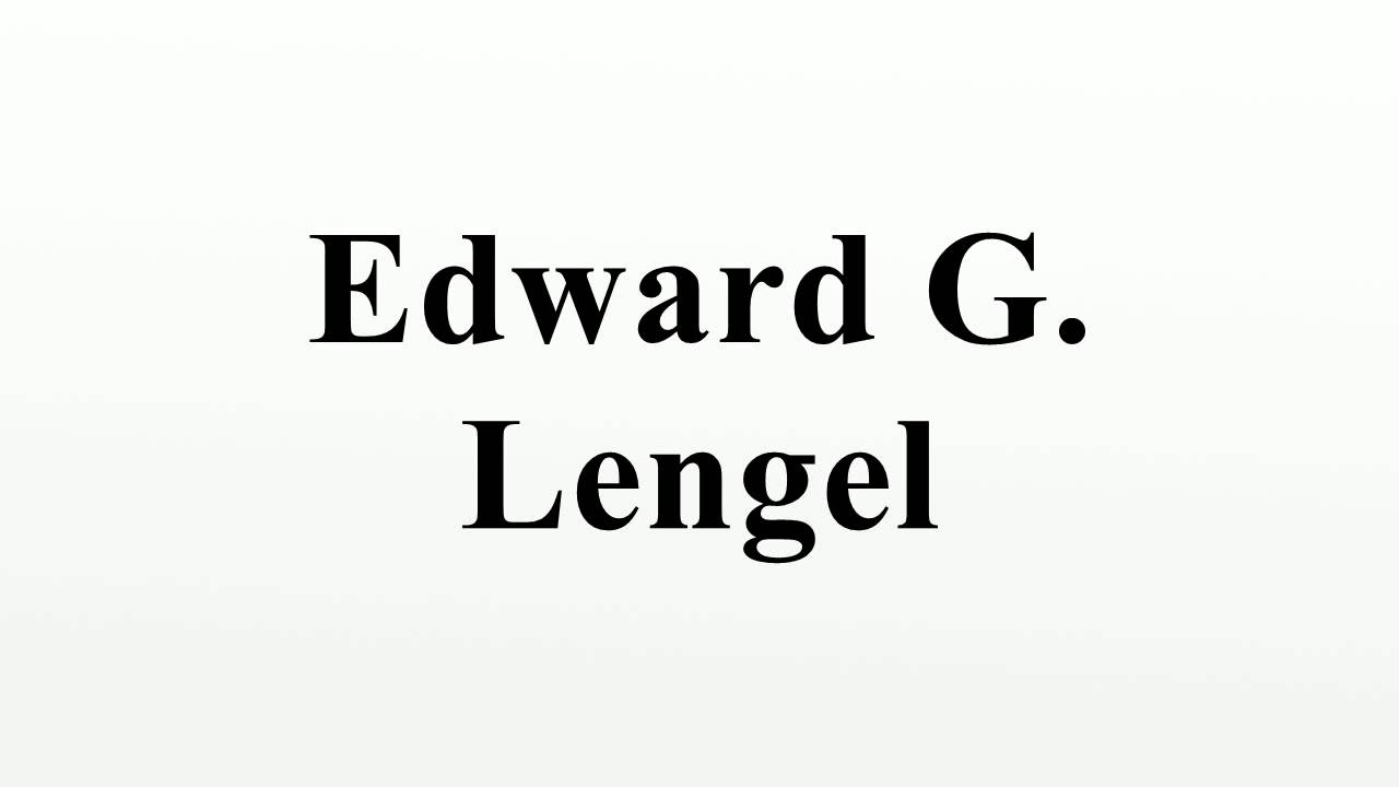 Edward G. Lengel - YouTube