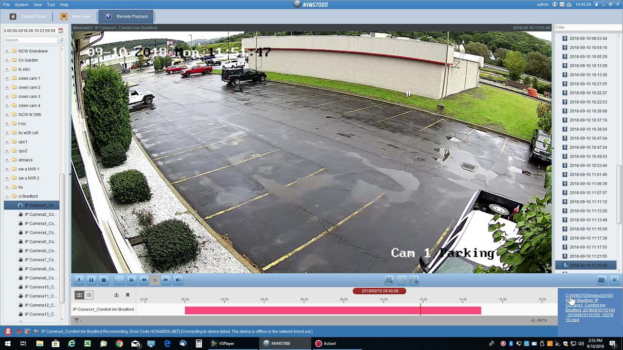 Exporting video using NVMS 7000 Part 1 - YouTube