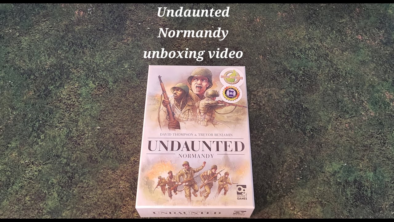 Osprey Games: Undaunted Normandy unboxing video - YouTube