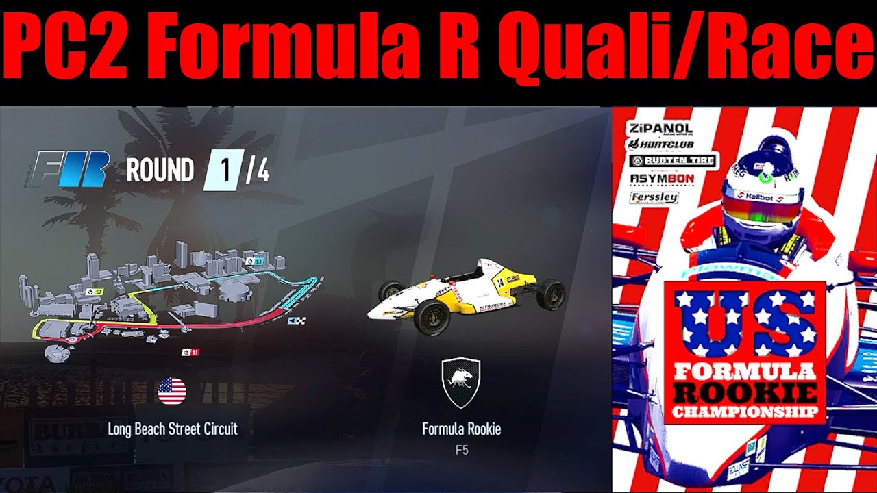 Project CARS 2 Formula Rookie US Championship Quali and Race 1 - YouTube