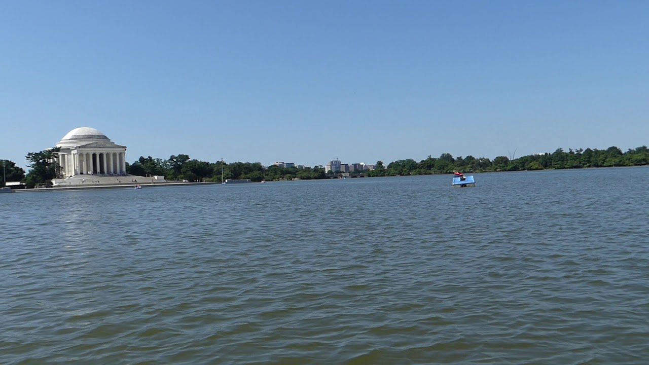 7/14/2018 Tidal Basin Paddle Boat Ride - YouTube